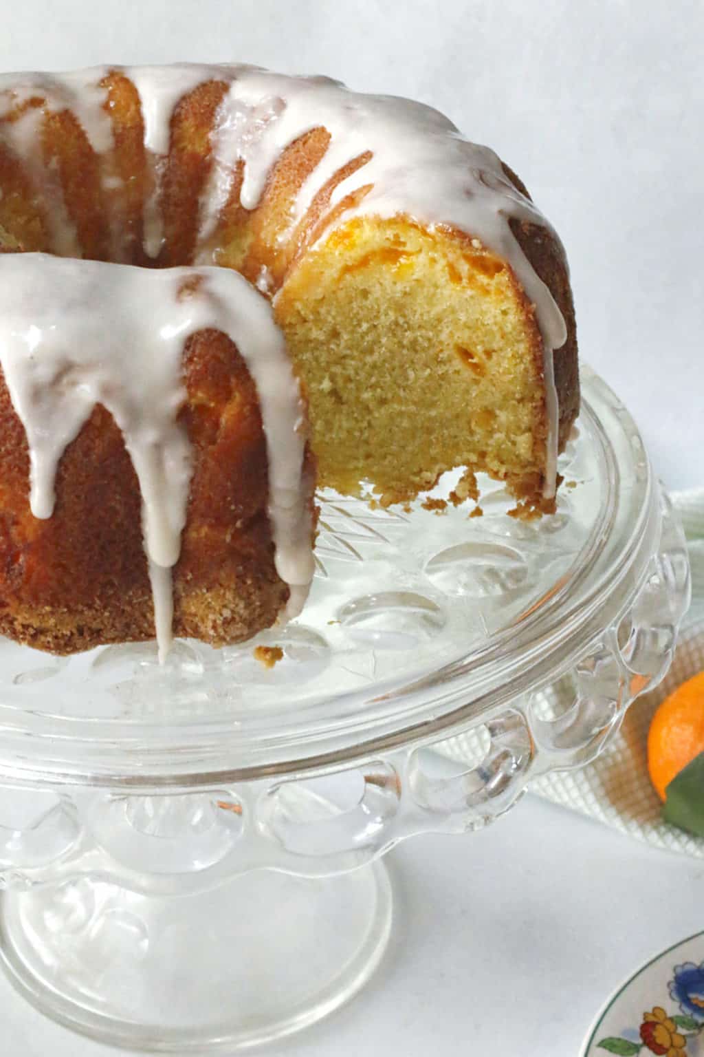 Easy Mandarin Orange Bundt Cake - One Hot Oven®