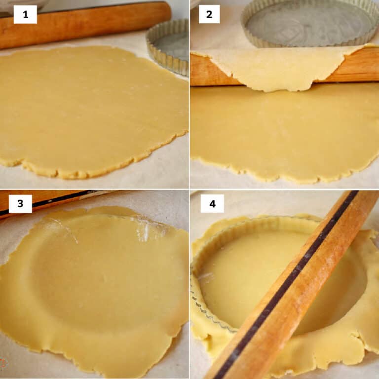 Easy Sweet Shortcrust Tart Dough (Pâte Sucrée Tart Crust) - One Hot ...