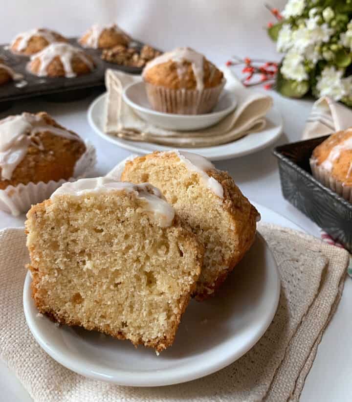 Maple Syrup Walnut Muffins - One Hot Oven®