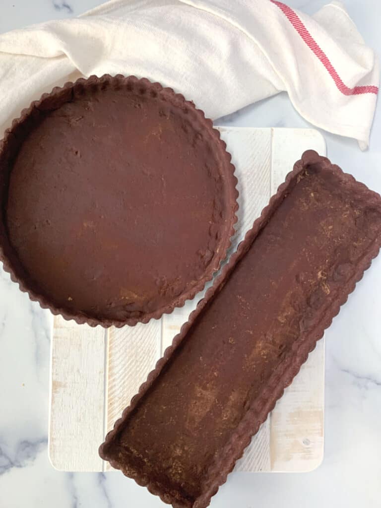 Chocolate Tart Crust - One Hot Oven®