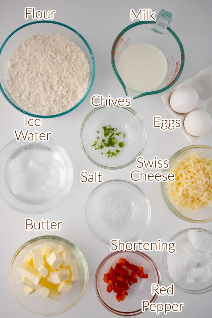 Easy Mini Swiss Cheese Quiches (In A Muffin Tin) - One Hot Oven®
