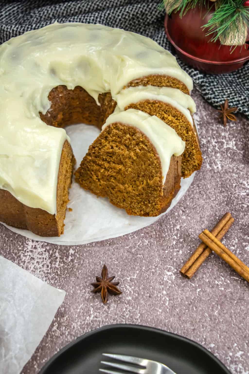 Gingerbread Bundt Cake - One Hot Oven®