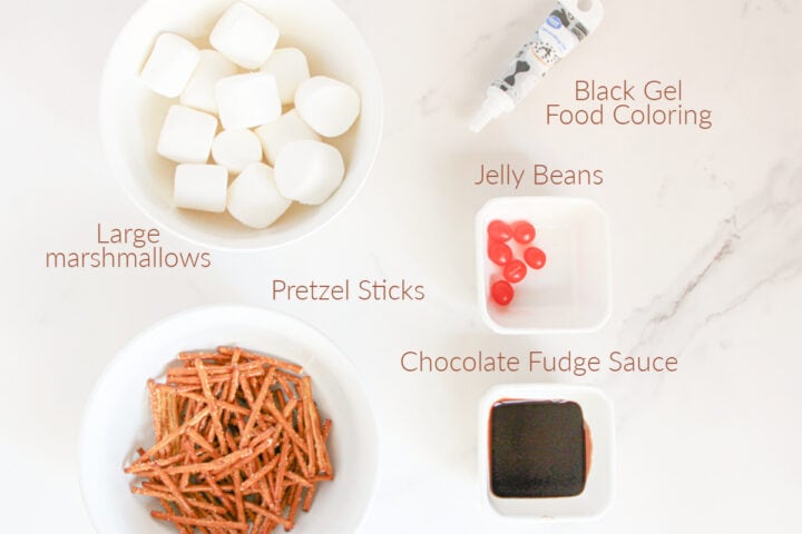 Marshmallow Snowmen For Hot Chocolate - One Hot Oven®